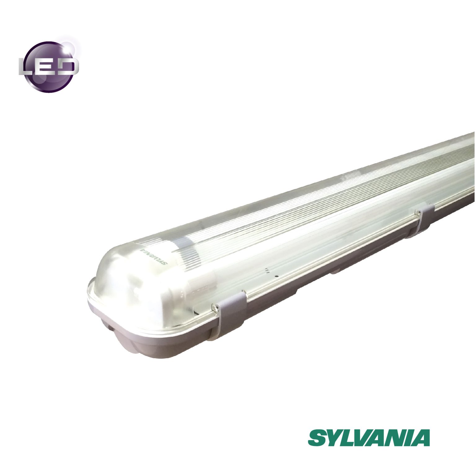 LAMPARA LED P37650-80 HERMETICA 2X18W T8 PC DL SYLVANIA - Electricos ...
